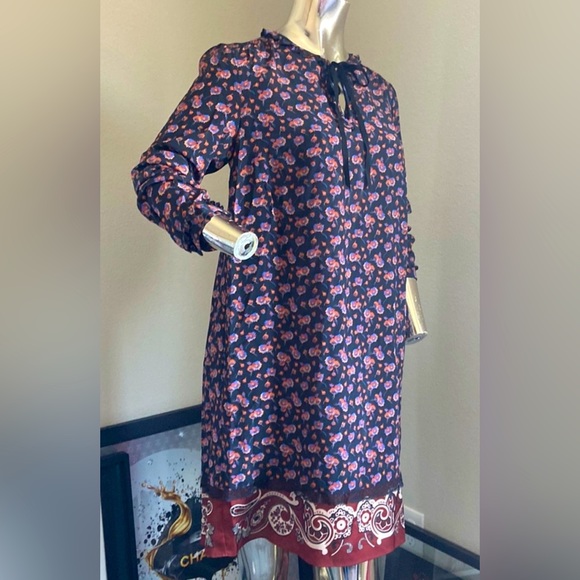 Coach | Dresses | Coach Sheer Daisy Print Silk Dress | Poshmark